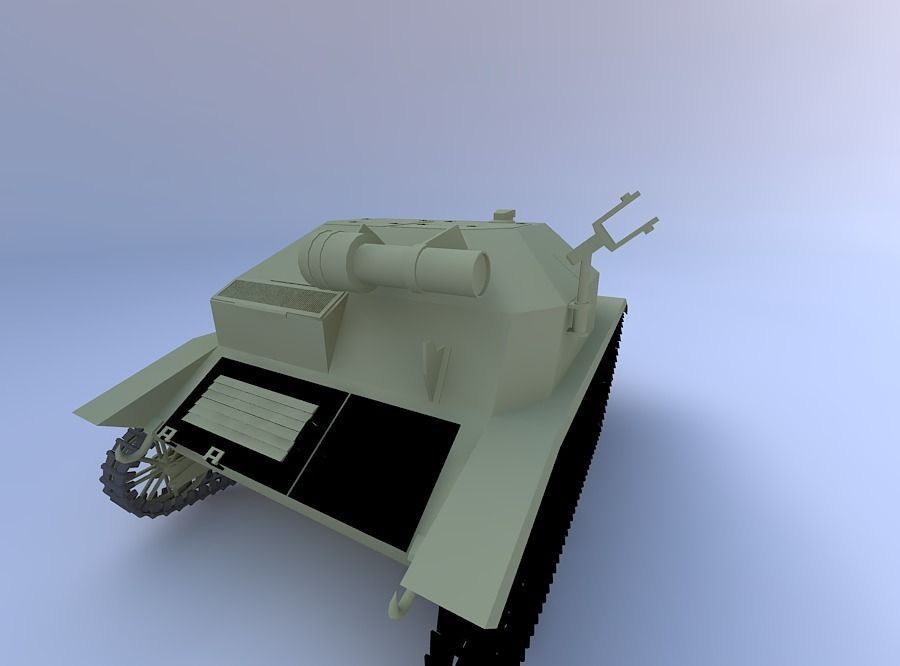 TKS Tank 3D model | CGTrader