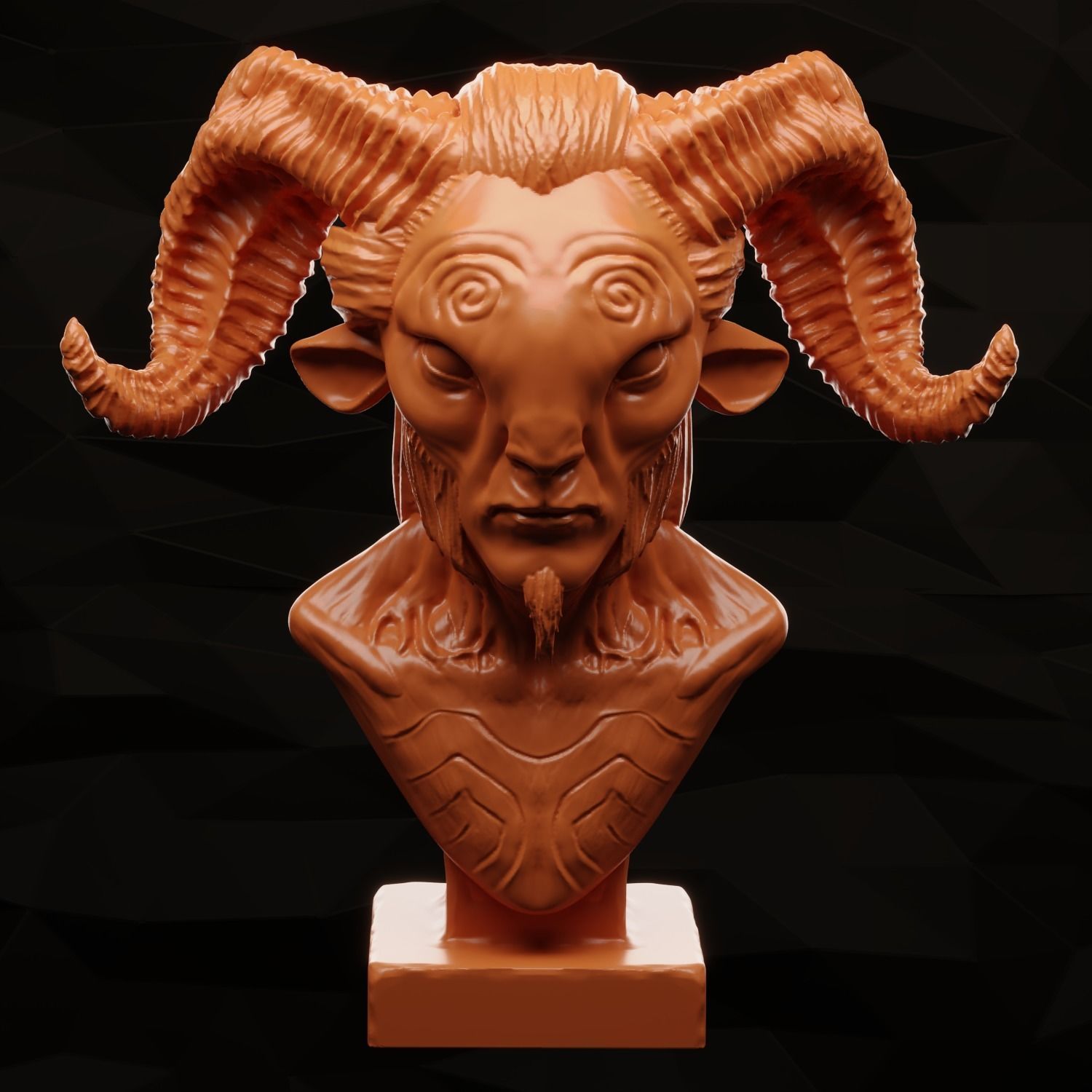 3D print model Faun - Pans Labyrinth | CGTrader