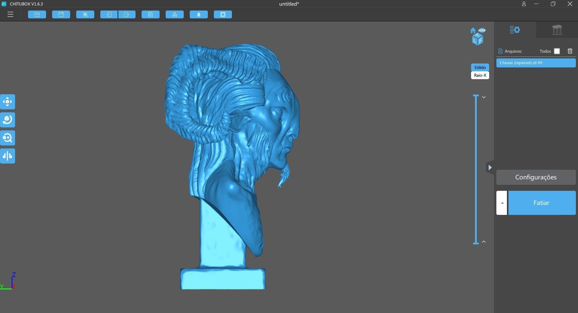 Faun - Pans Labyrinth 3D model 3D printable | CGTrader