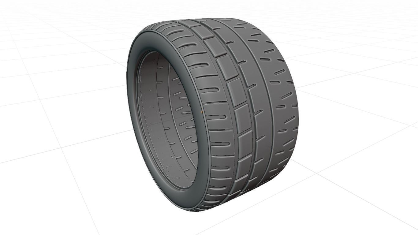 PZero Trofeo R Tire free 3D model | CGTrader