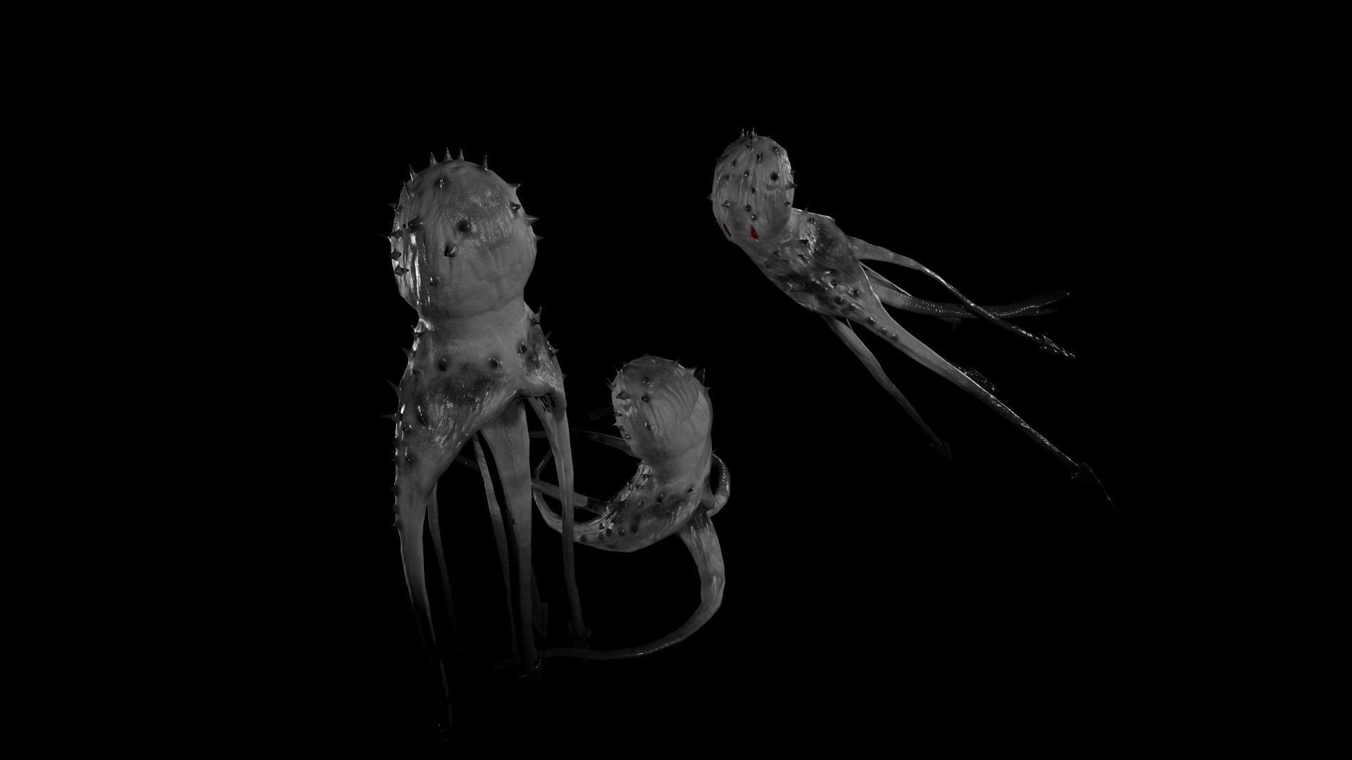 3D model Star Vampire - Lovecraft Monster VR / AR / low-poly | CGTrader