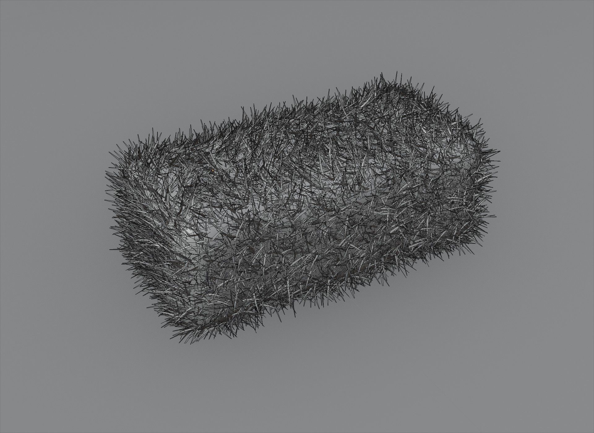 Hay Bale Square 3D Model 3D model | CGTrader