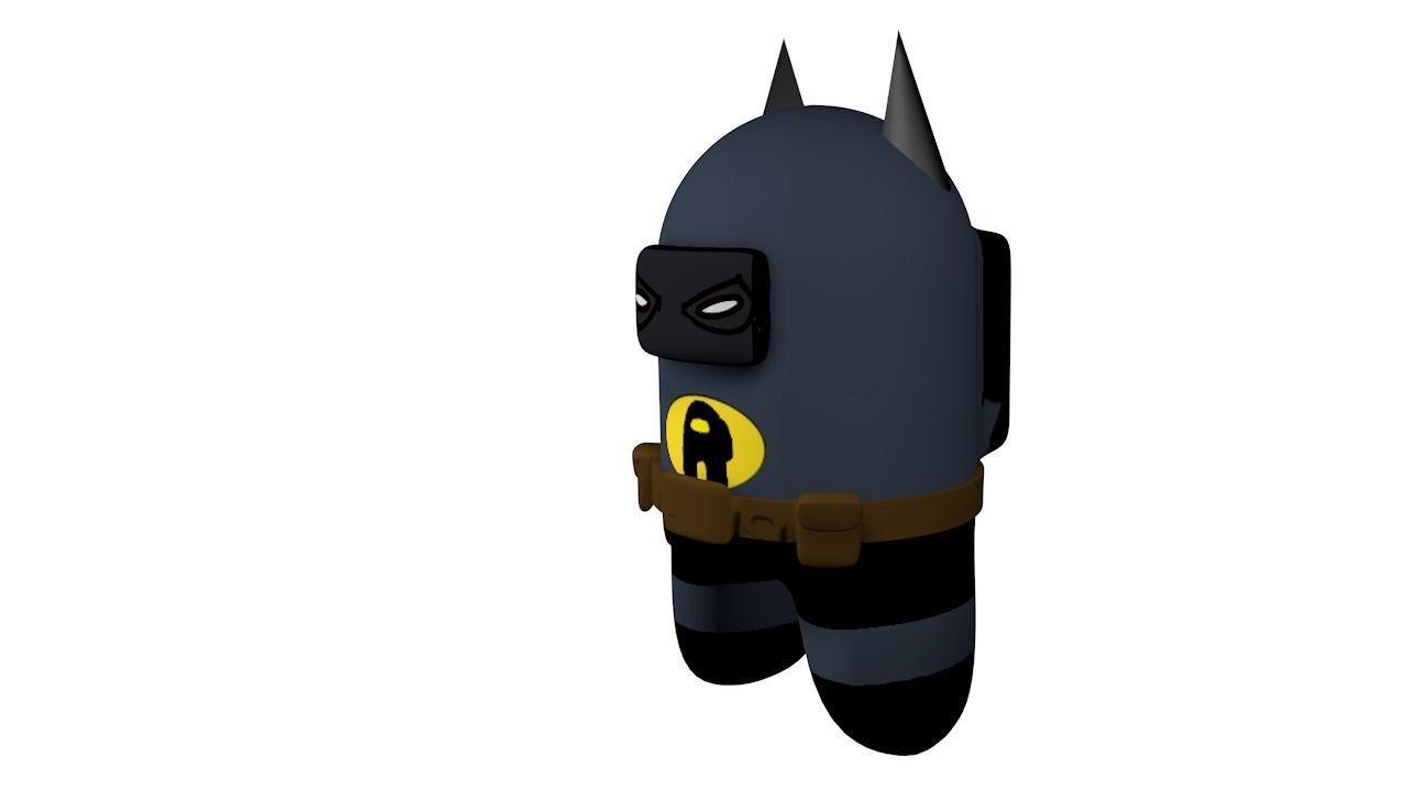 3D model Batman vs Superman Among Us version VR / AR / low-poly | CGTrader