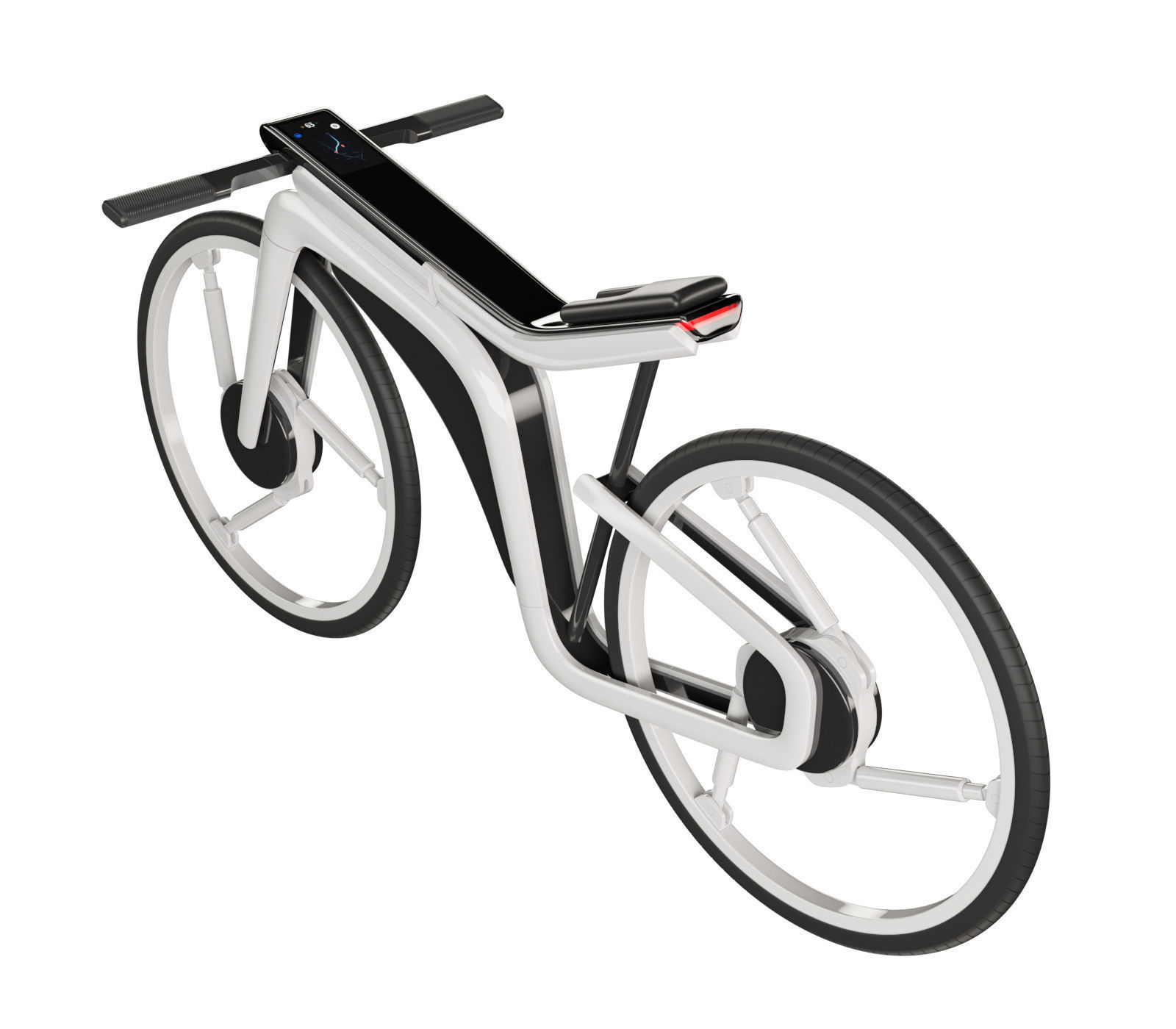 Tesla model B Electric bike 3D model | CGTrader