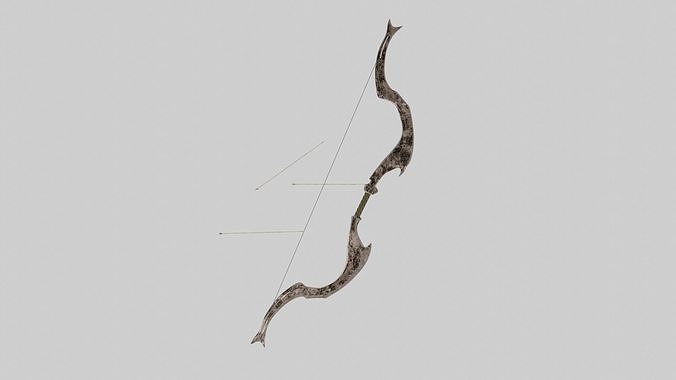 Old Bow and Arrow free VR / AR / low-poly 3D model | CGTrader