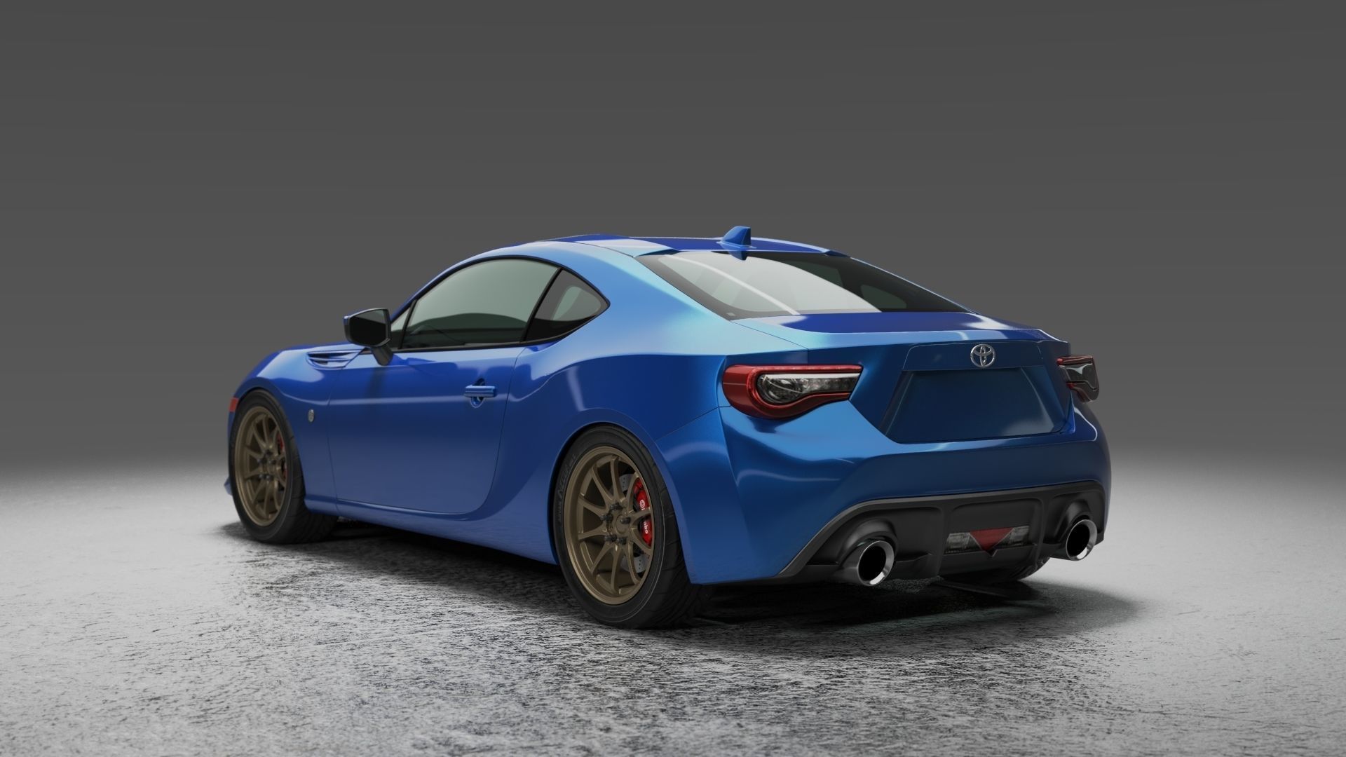 Toyota 86 3D model | CGTrader
