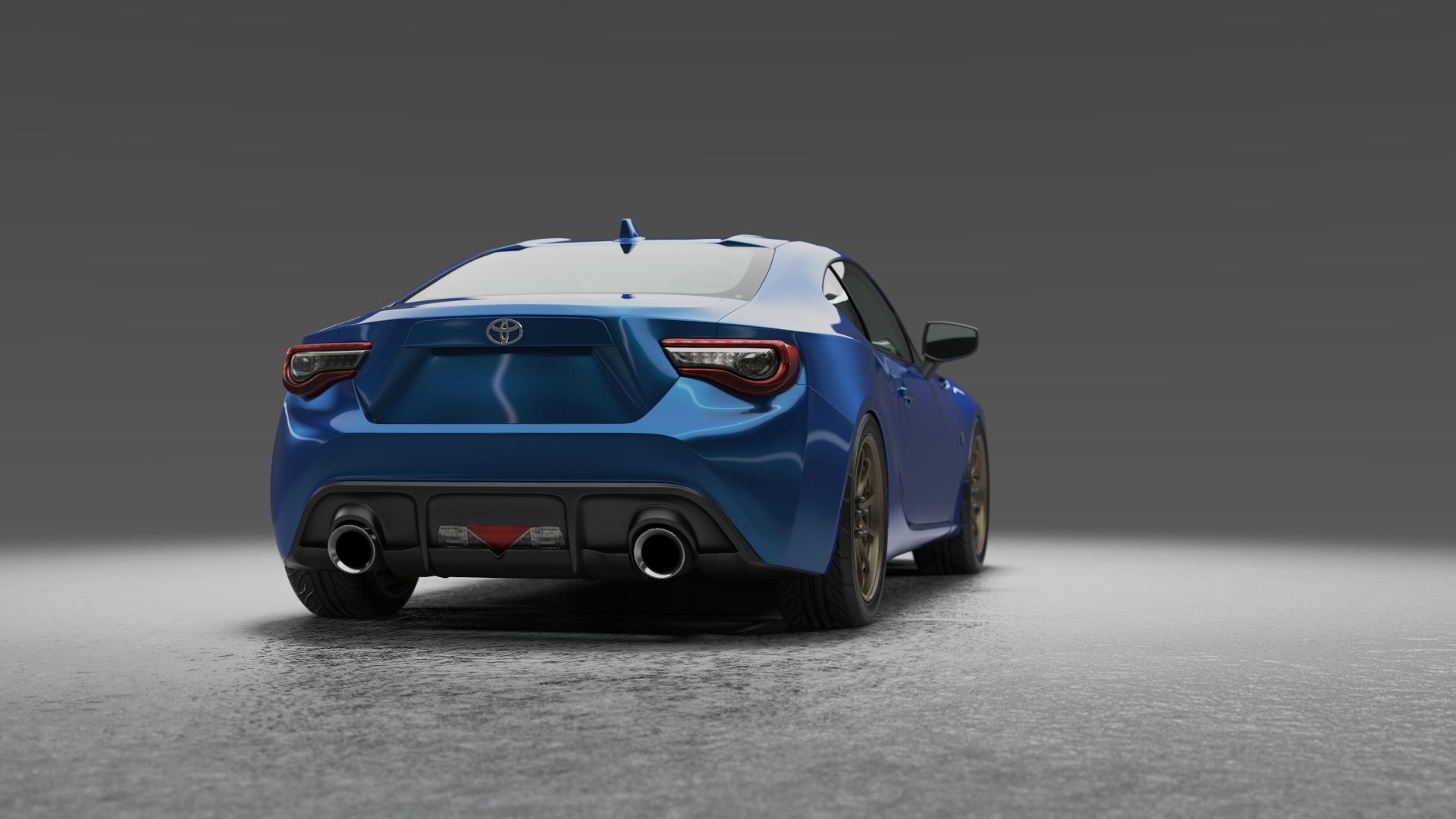 Toyota 86 3D model | CGTrader