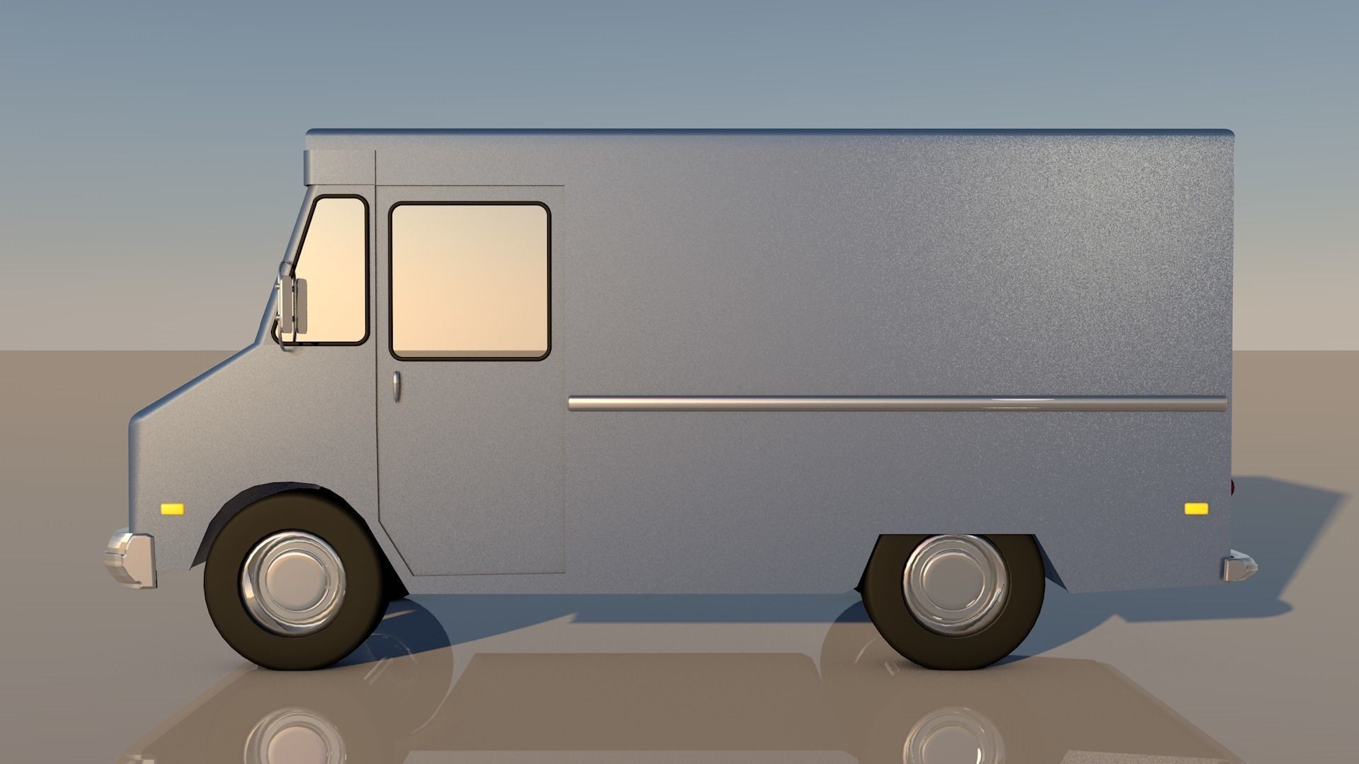 Chevrolet P10 step van 3D model | CGTrader