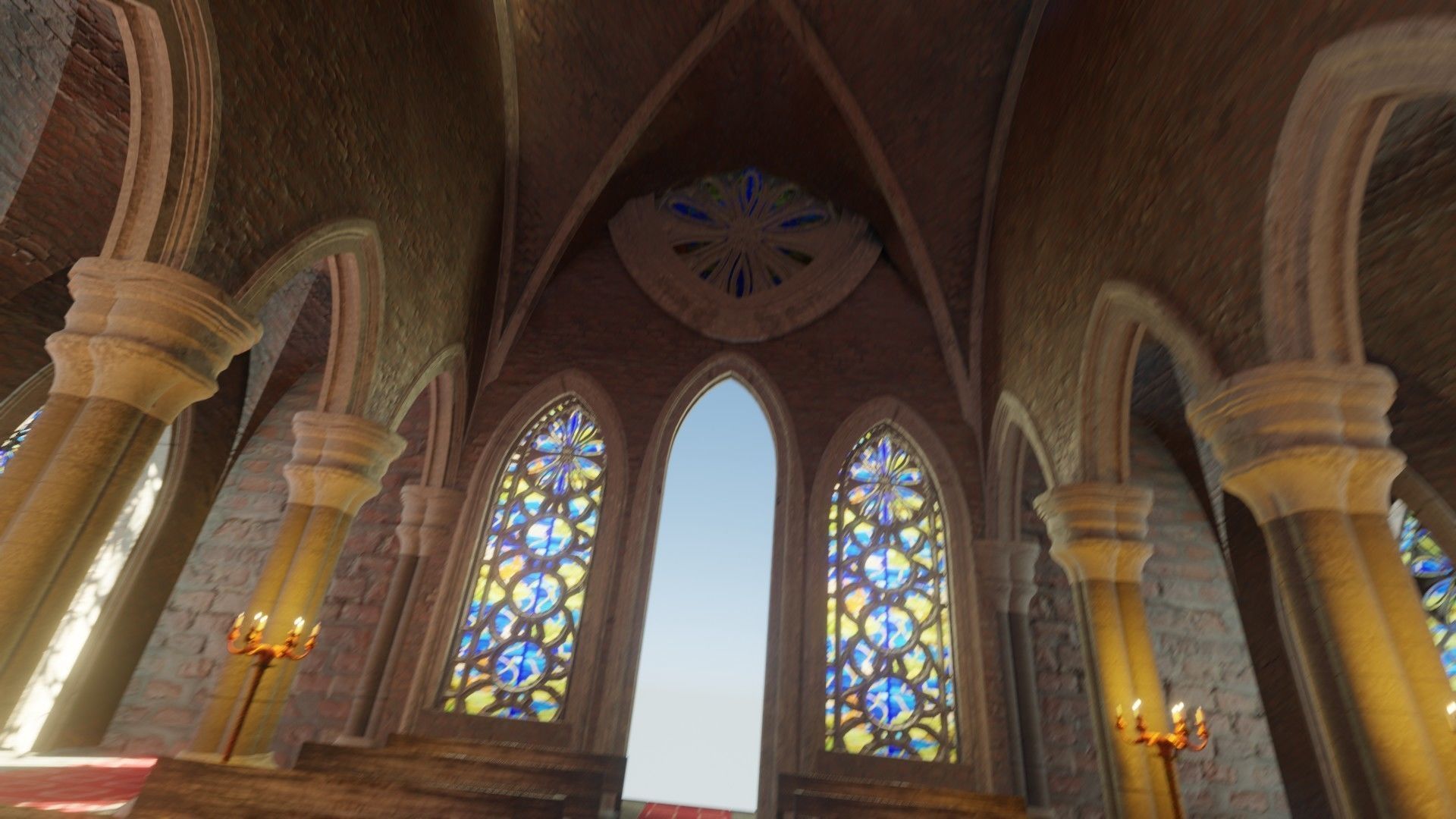 3D model Church cathedral VR / AR / low-poly | CGTrader