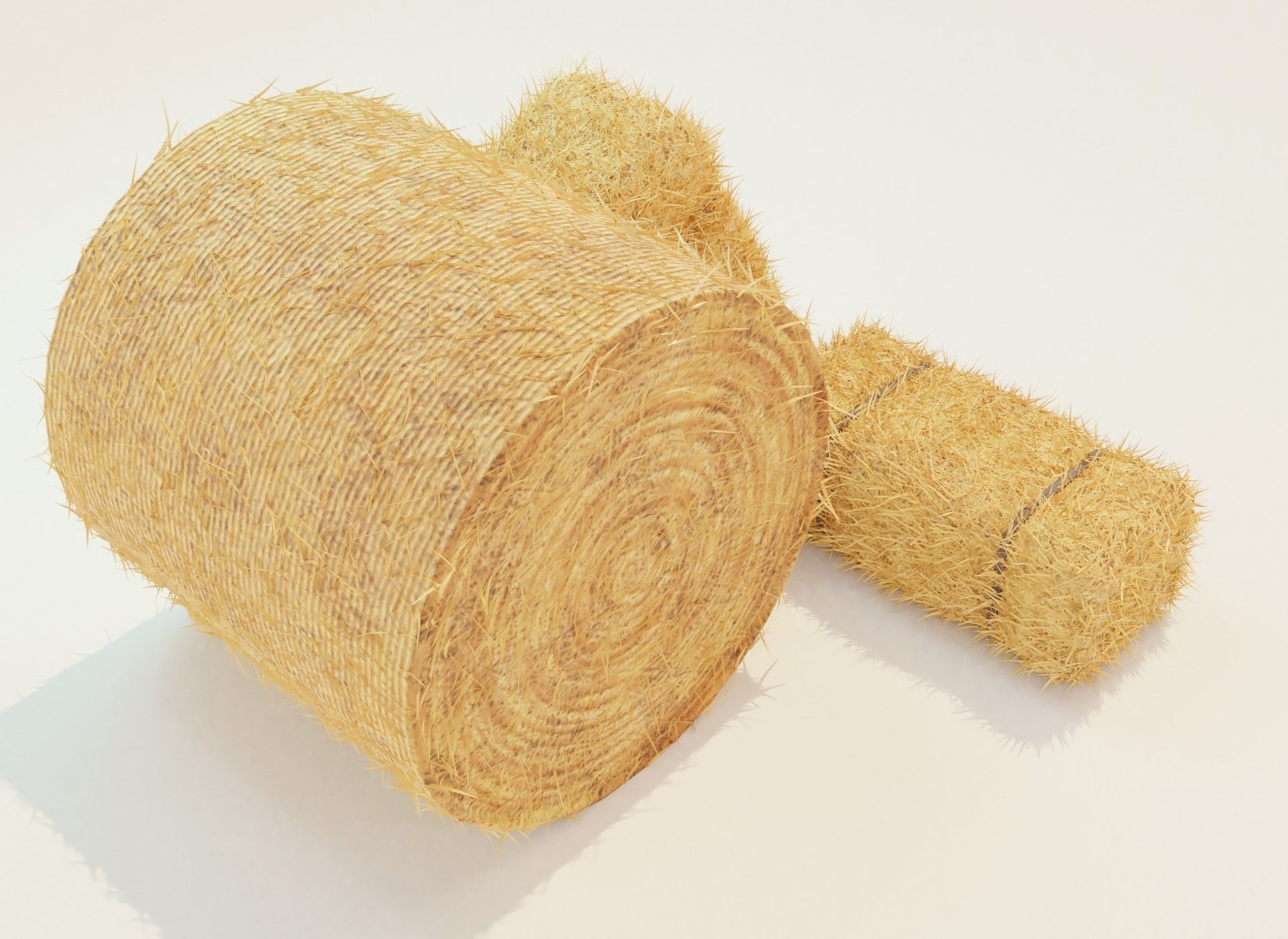 Hay Bales 3D Model Collection | CGTrader