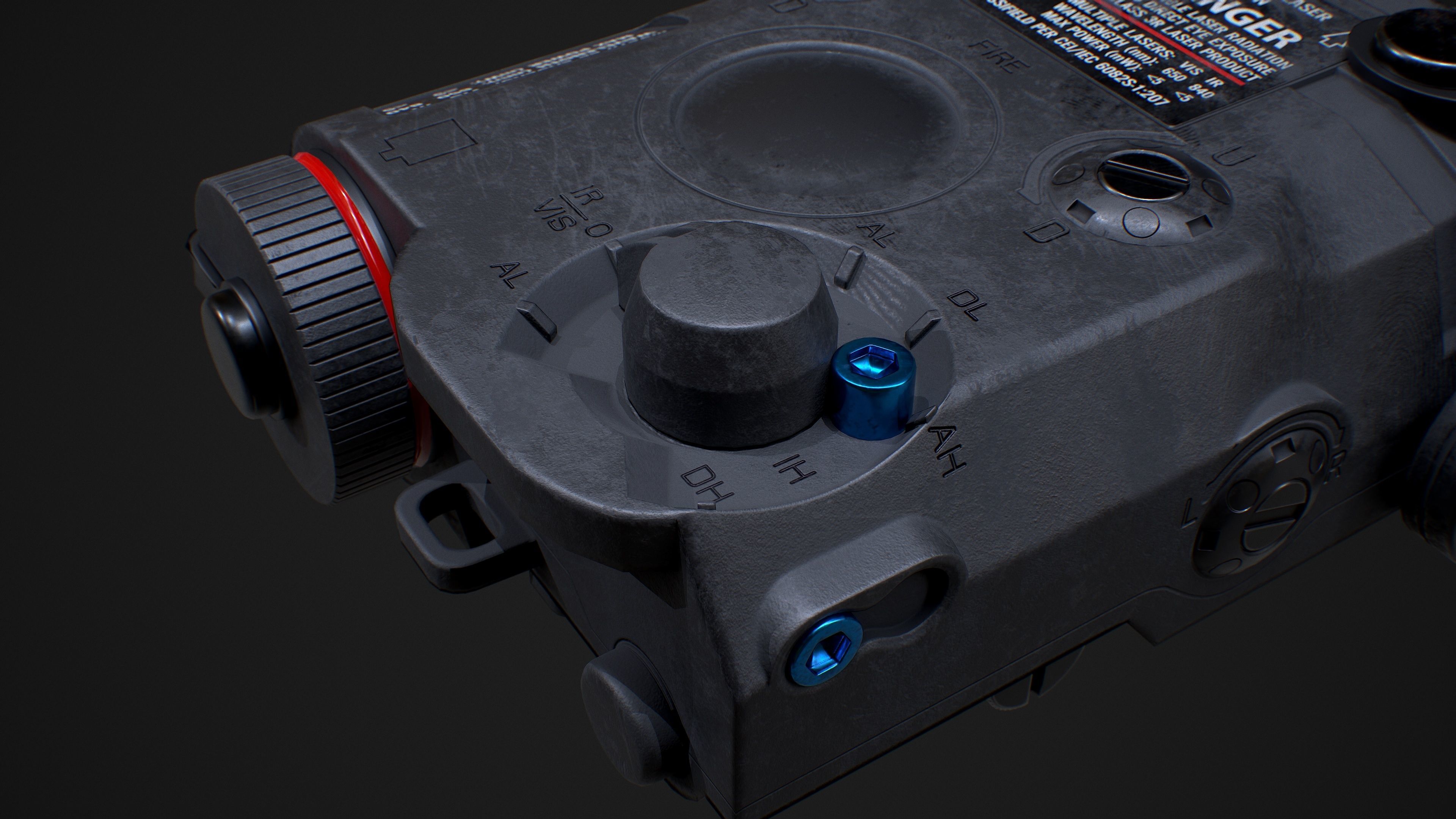 3D model EOTECH ATPIAL AN PEQ15 AIMING LASER VR / AR / low-poly | CGTrader