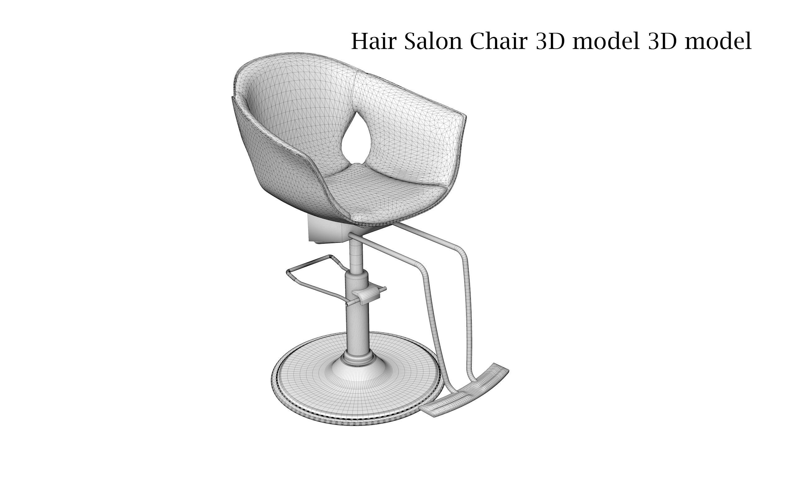 Hair Salon Chair 3D model 3D model 3D model | CGTrader