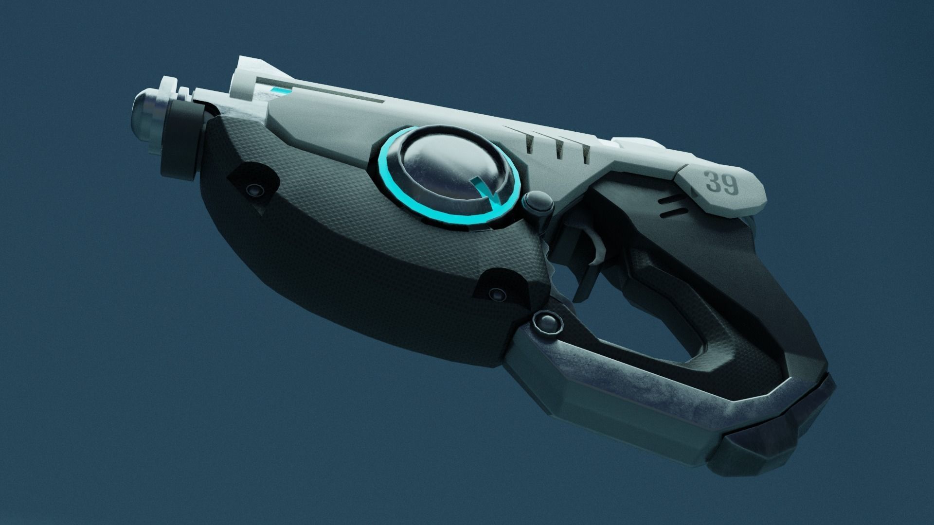 Tracer Gun Concept 3D model | CGTrader