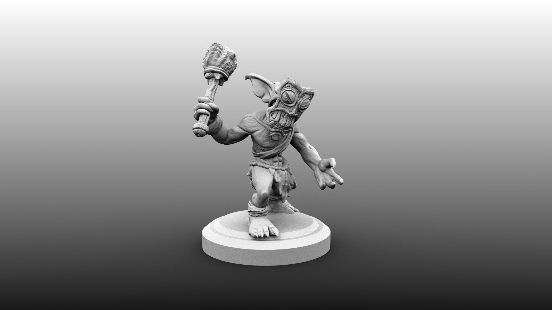Tribal Goblin Bundle 3D model 3D printable | CGTrader