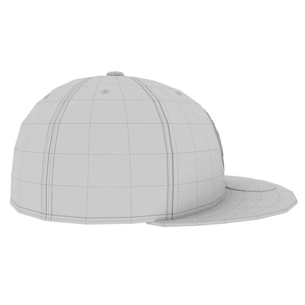 Chicago Cubs Baseball Cap 3D model | CGTrader