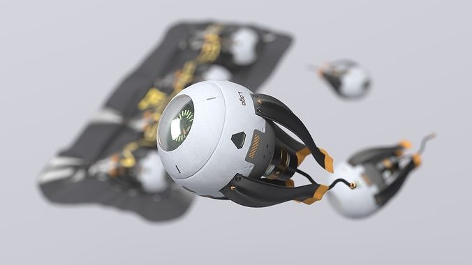 Scifi EyesBall Replacement Packing 3D model | CGTrader