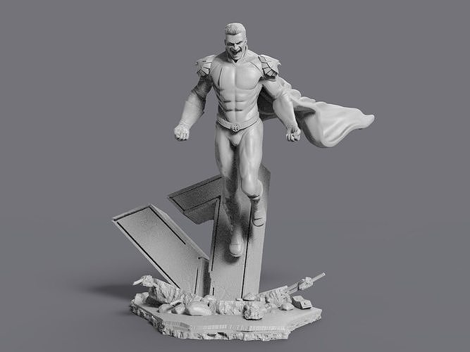 HOMELANDER MINIATURE - STL - 3D model 3D printable | CGTrader