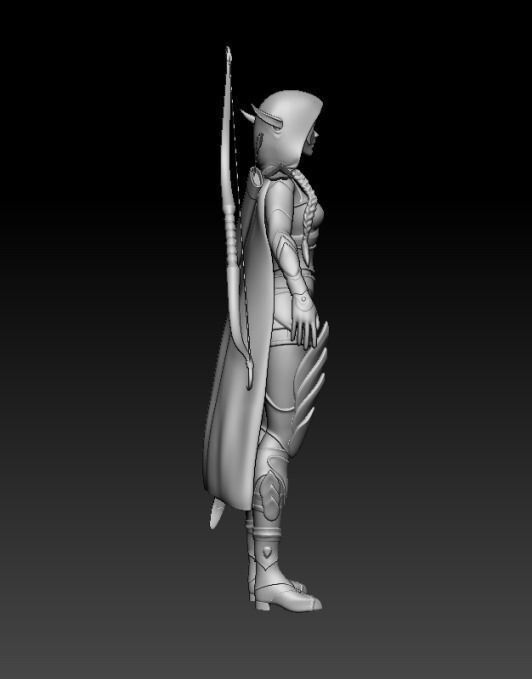 Elf Base Mesh free 3D model | CGTrader