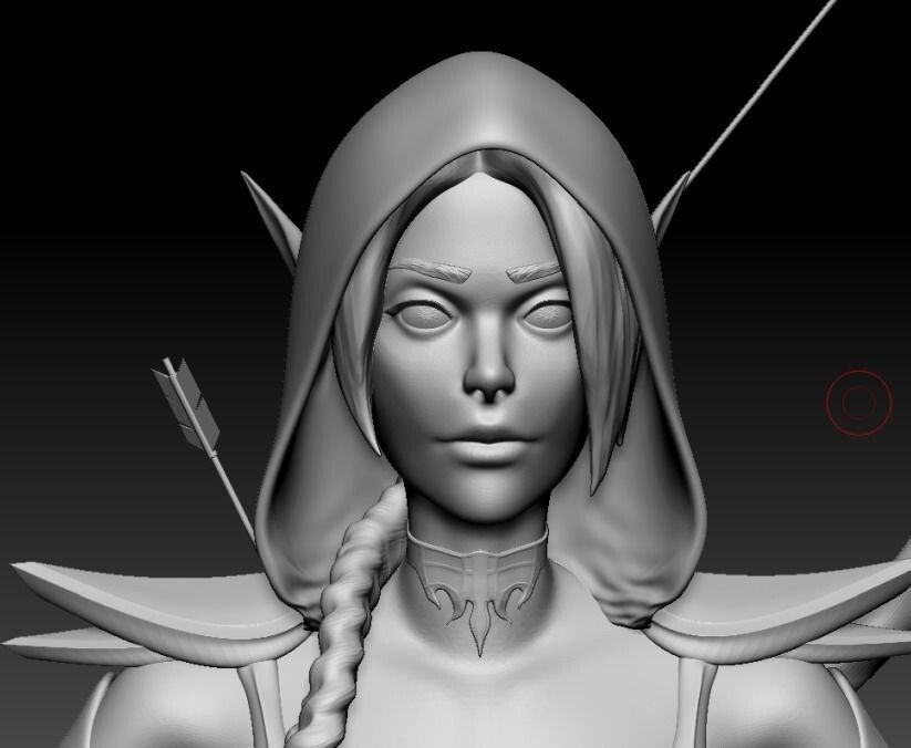 Elf Base Mesh free 3D model | CGTrader