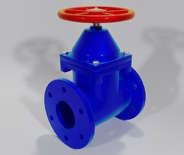 3D model Valve water nondestructive VR / AR / low-poly | CGTrader