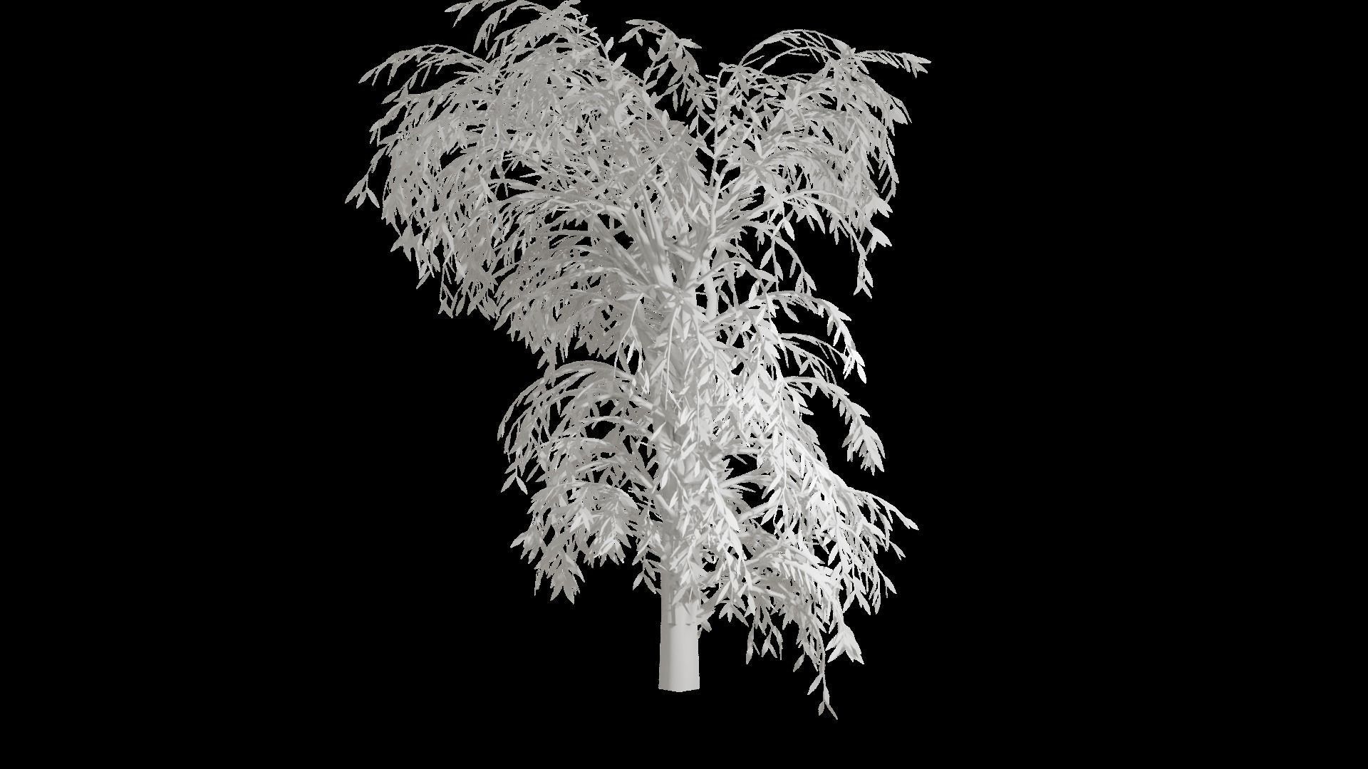 realistic looking tree with leaves free 3D model | CGTrader