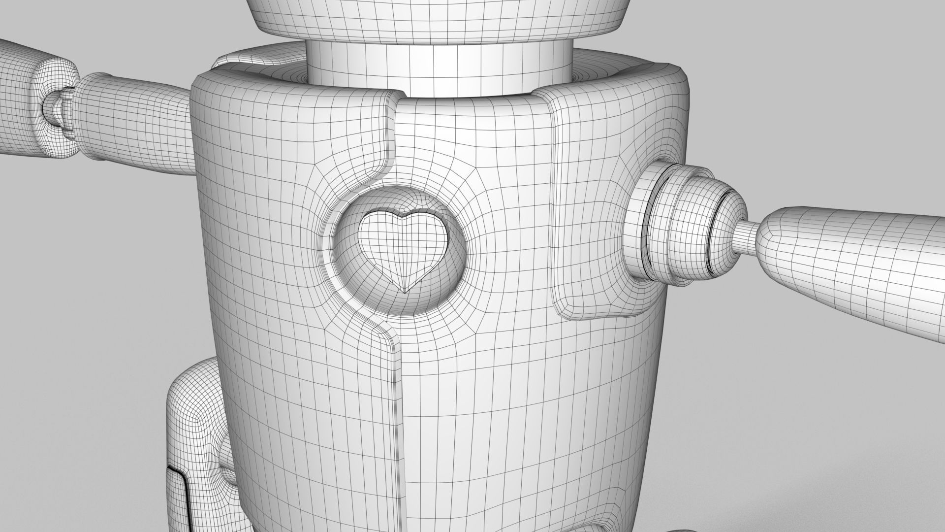 Robot 3D model Rigged free 3D model rigged | CGTrader