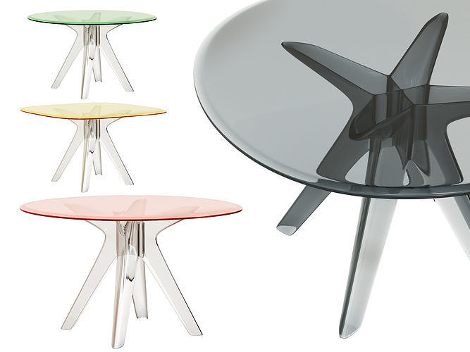 Sir Gio table by Kartell 3D model | CGTrader