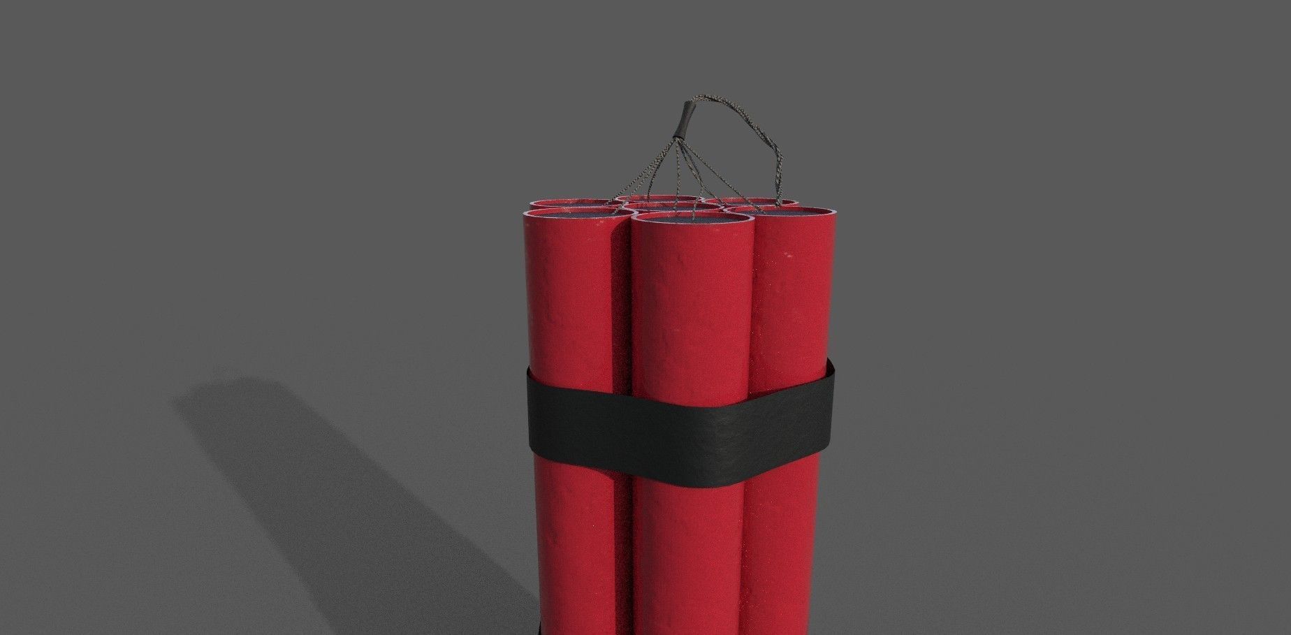 3D model Dynamite Explosive Pack Low-poly 3D model VR / AR / low-poly ...