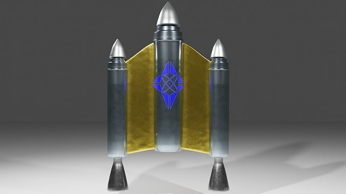 Jetpack rocket launcher 3D model | CGTrader