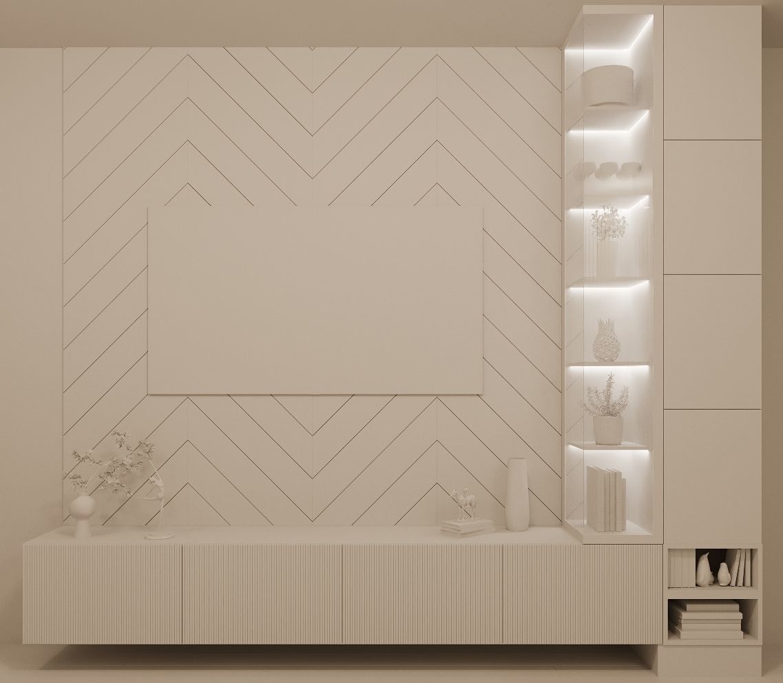 Modern Tv set free 3D model | CGTrader