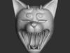 oni cat 3D model 3D printable | CGTrader