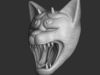 oni cat 3D model 3D printable | CGTrader