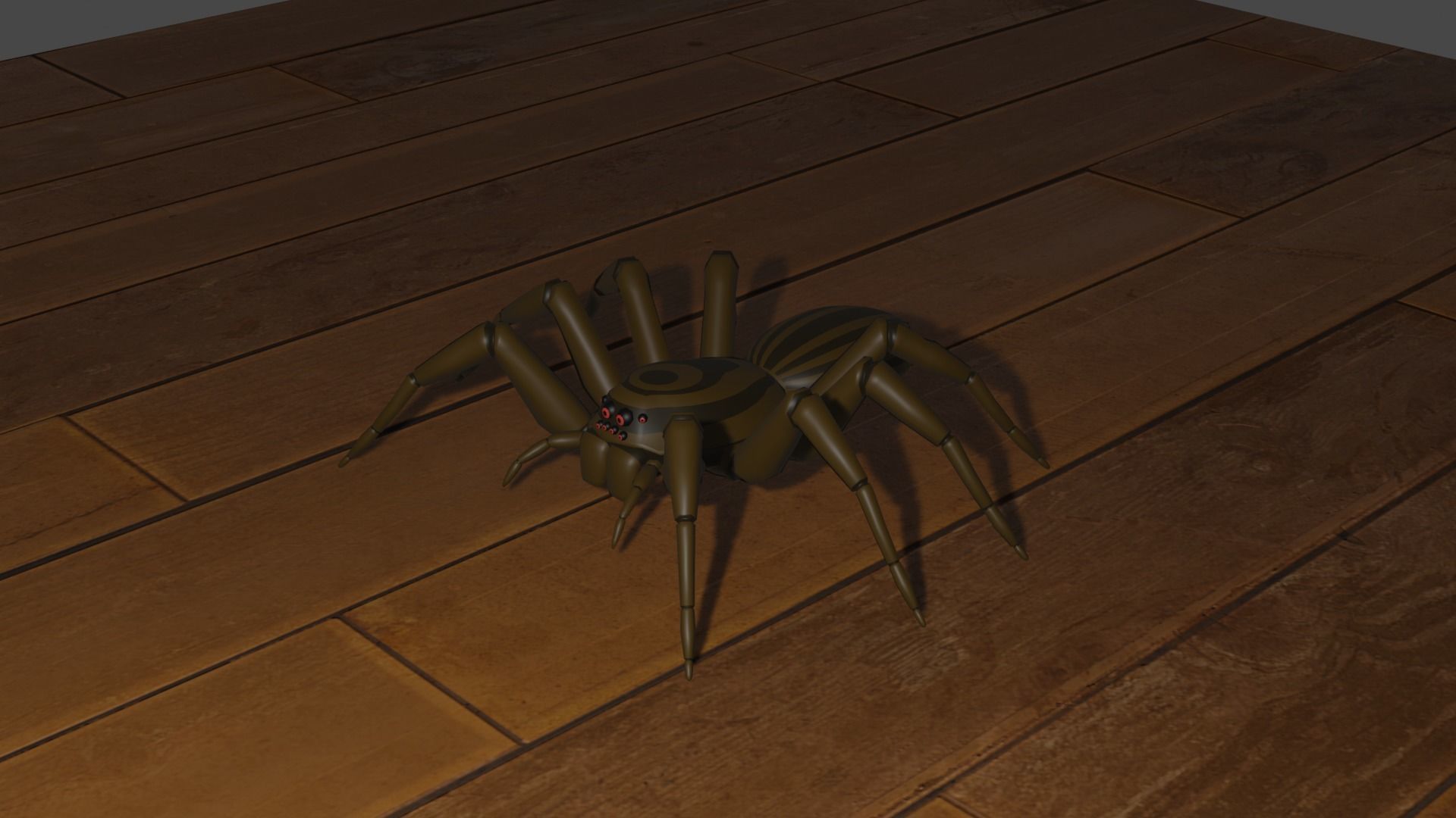 3D asset Low Poly Spider | CGTrader