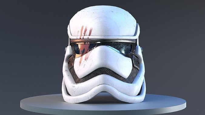 Star Wars Stormtrooper Helmet - VII VII IX 3D model | CGTrader