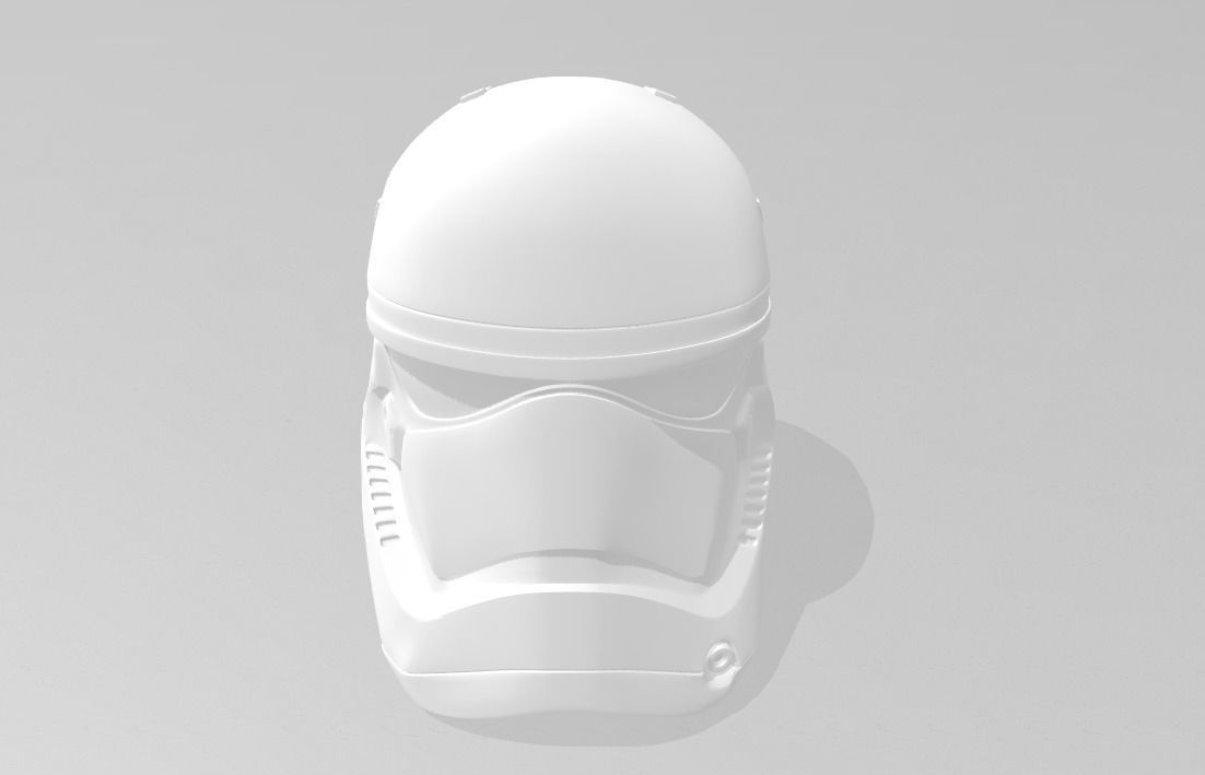 Stormtrooper 3D Helmet - Star Wars STL project Print Ready model 3D ...