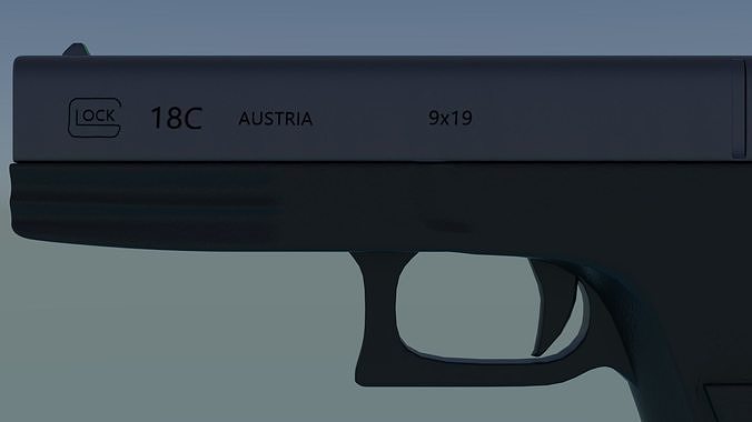 Glock 18c 3D model | CGTrader