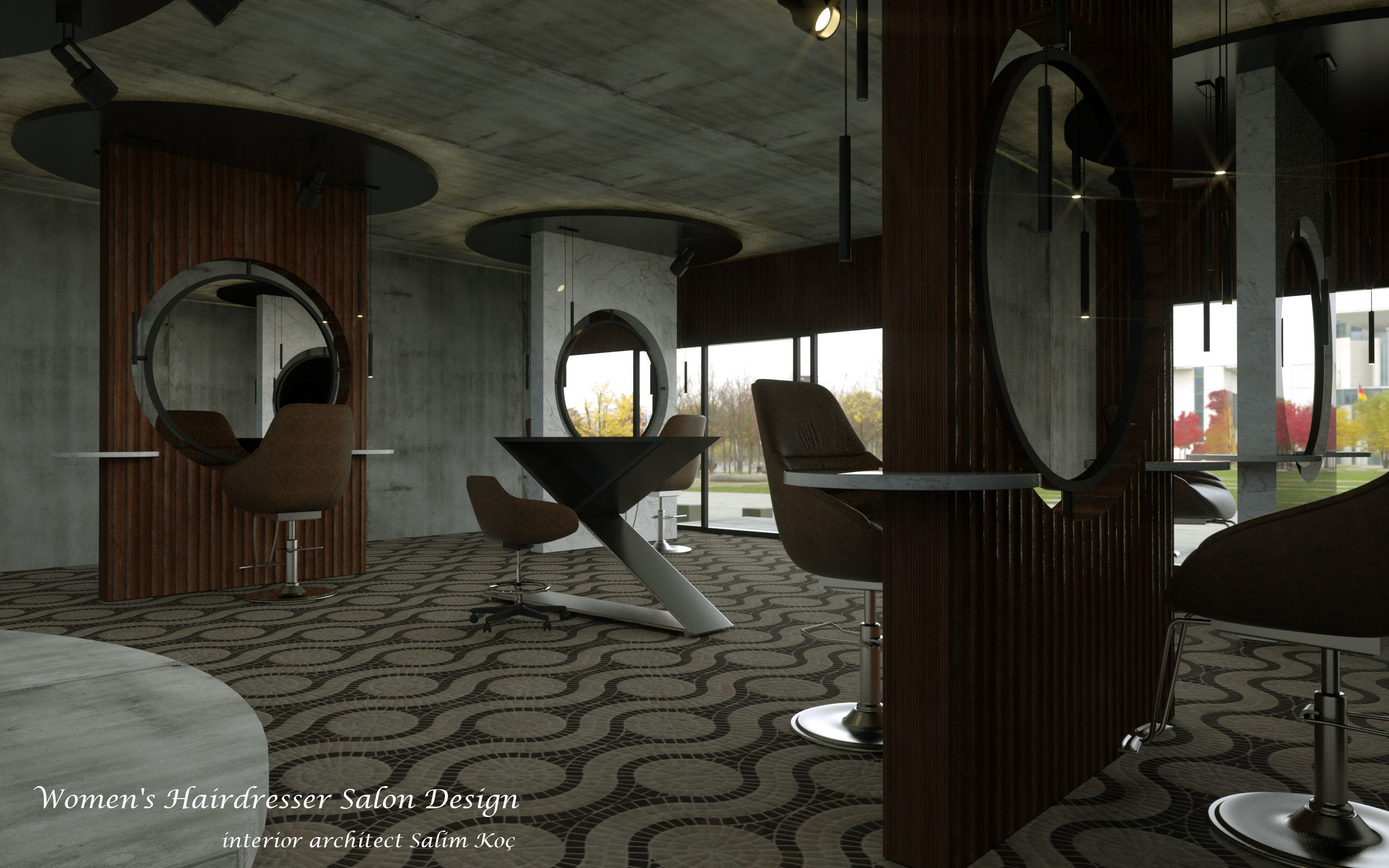 Women Hair Salon 3D model 3D model | CGTrader