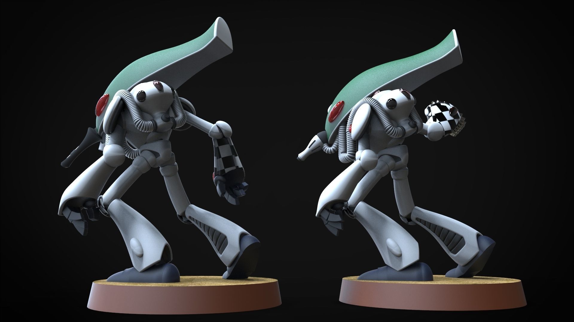 Space Elves Titan Robot 3D model | CGTrader