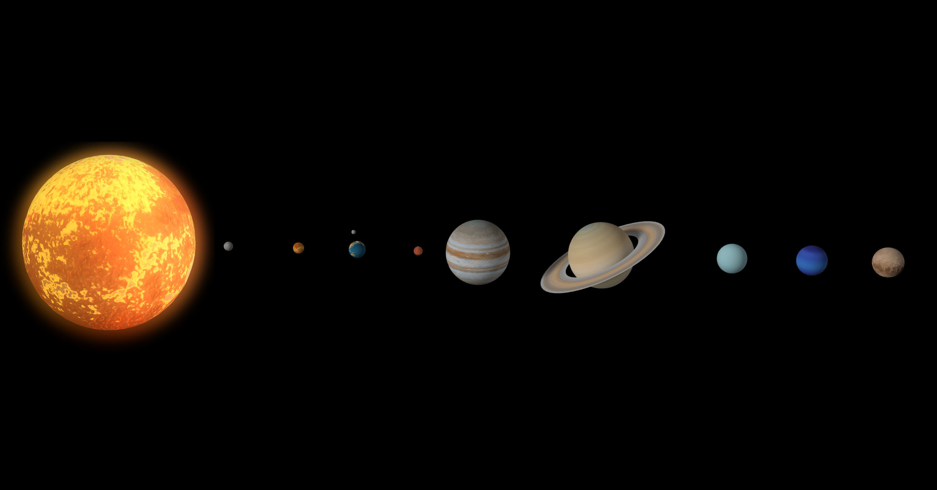 Solar System 3D model | CGTrader