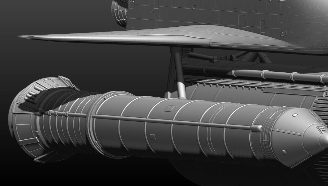 Space Shuttle file STL for 3D printer 3D model 3D printable | CGTrader