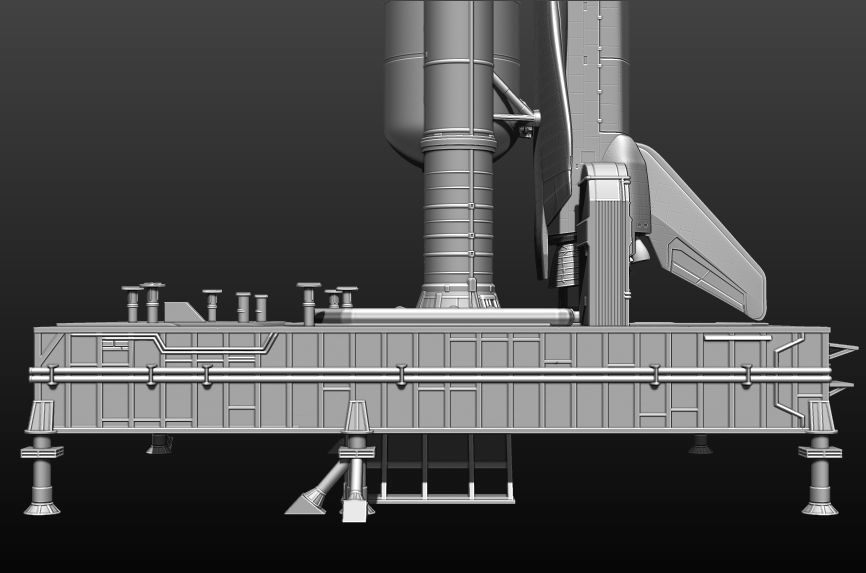 Space Shuttle file STL for 3D printer 3D model 3D printable | CGTrader