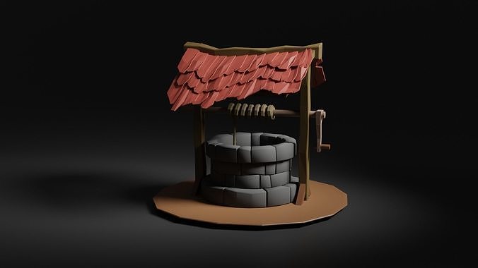 Medieval Well 3D model | CGTrader