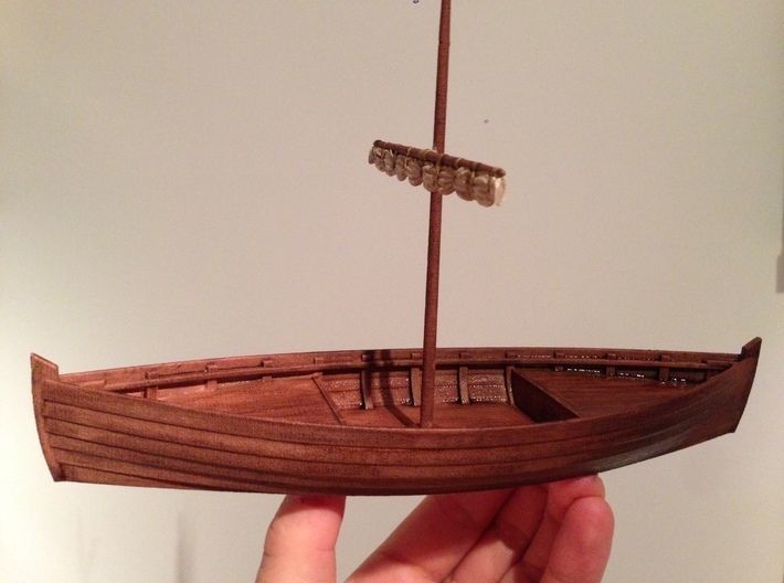Viking Ship Knarr 3D model 3D printable | CGTrader