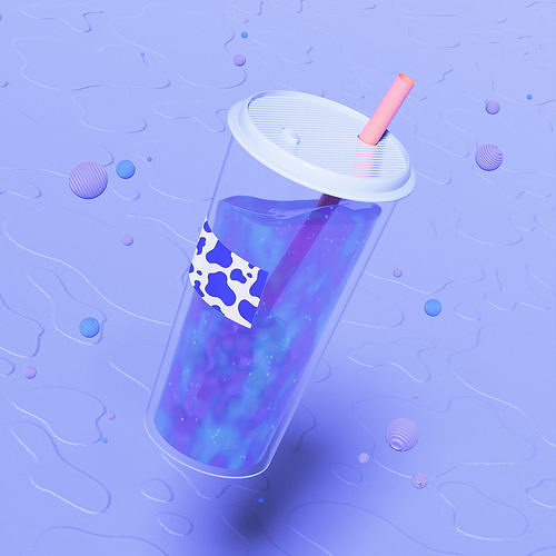 Boba Cup 3D model | CGTrader