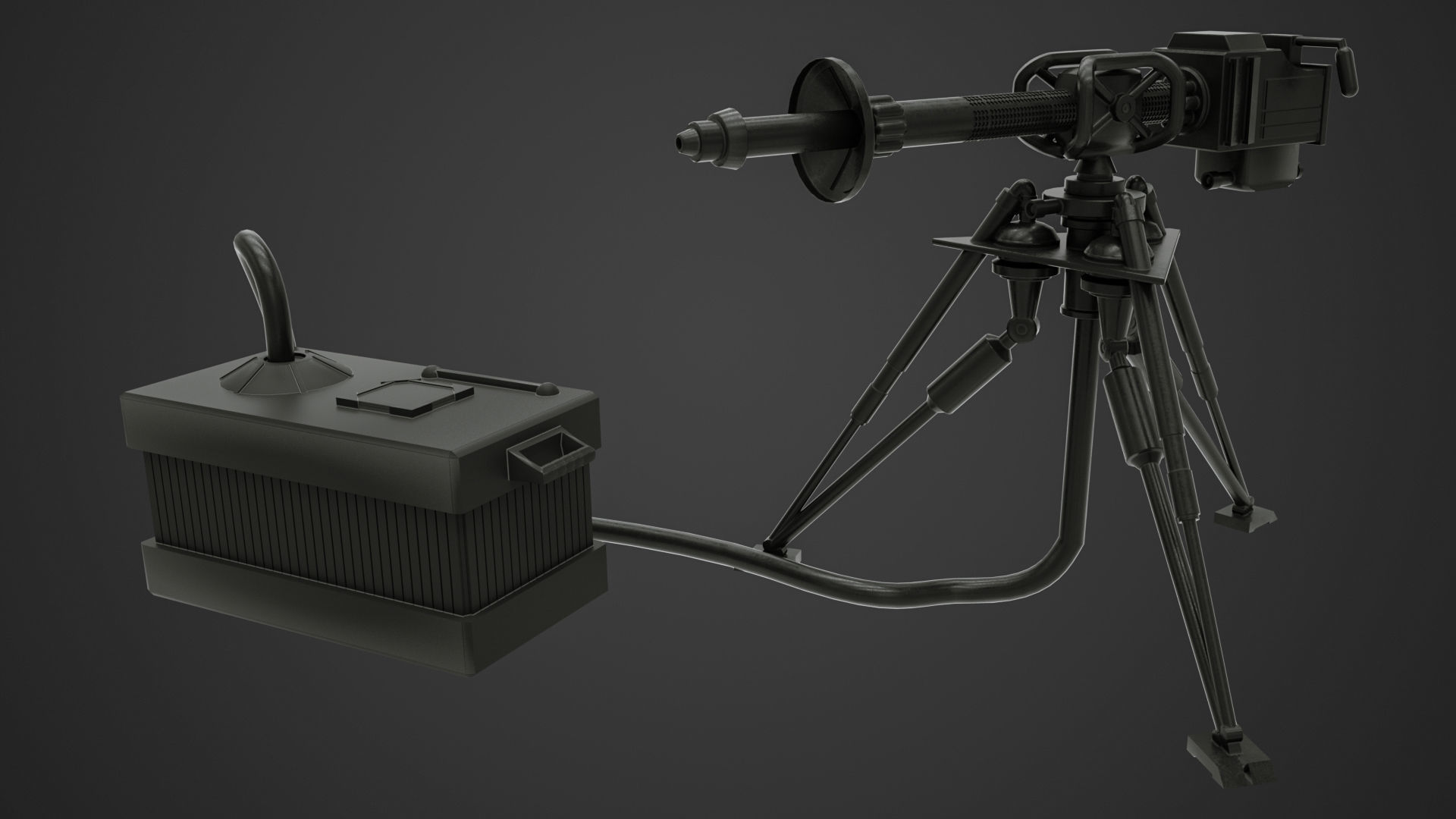 E-WEB Blaster 3D model | CGTrader