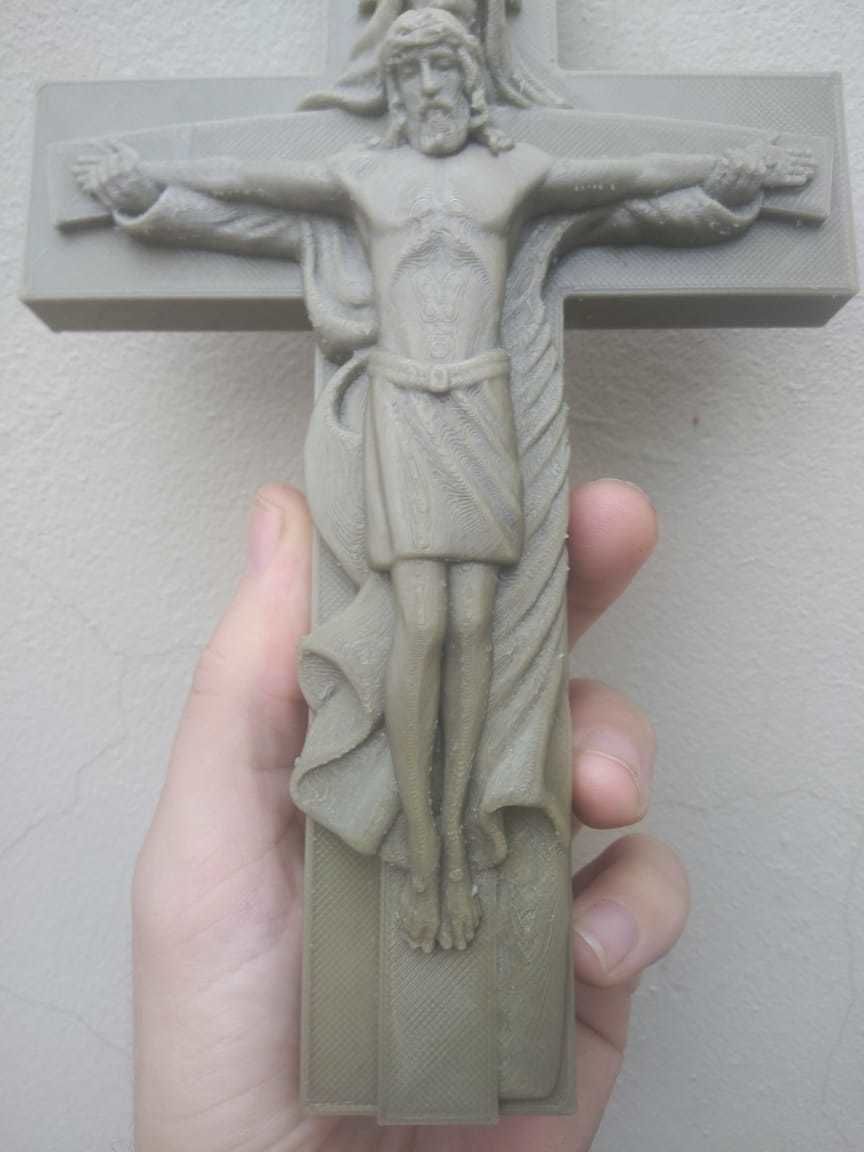 Holy Trinity Crucifix and pendant 3D model 3D printable | CGTrader