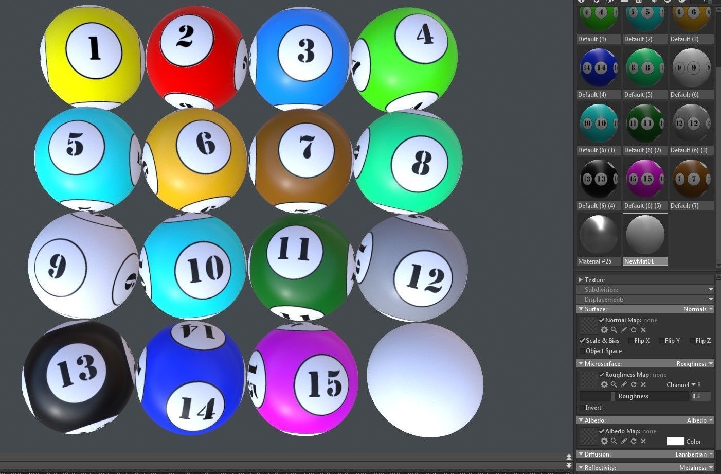 Lottery Balls 3D model | CGTrader