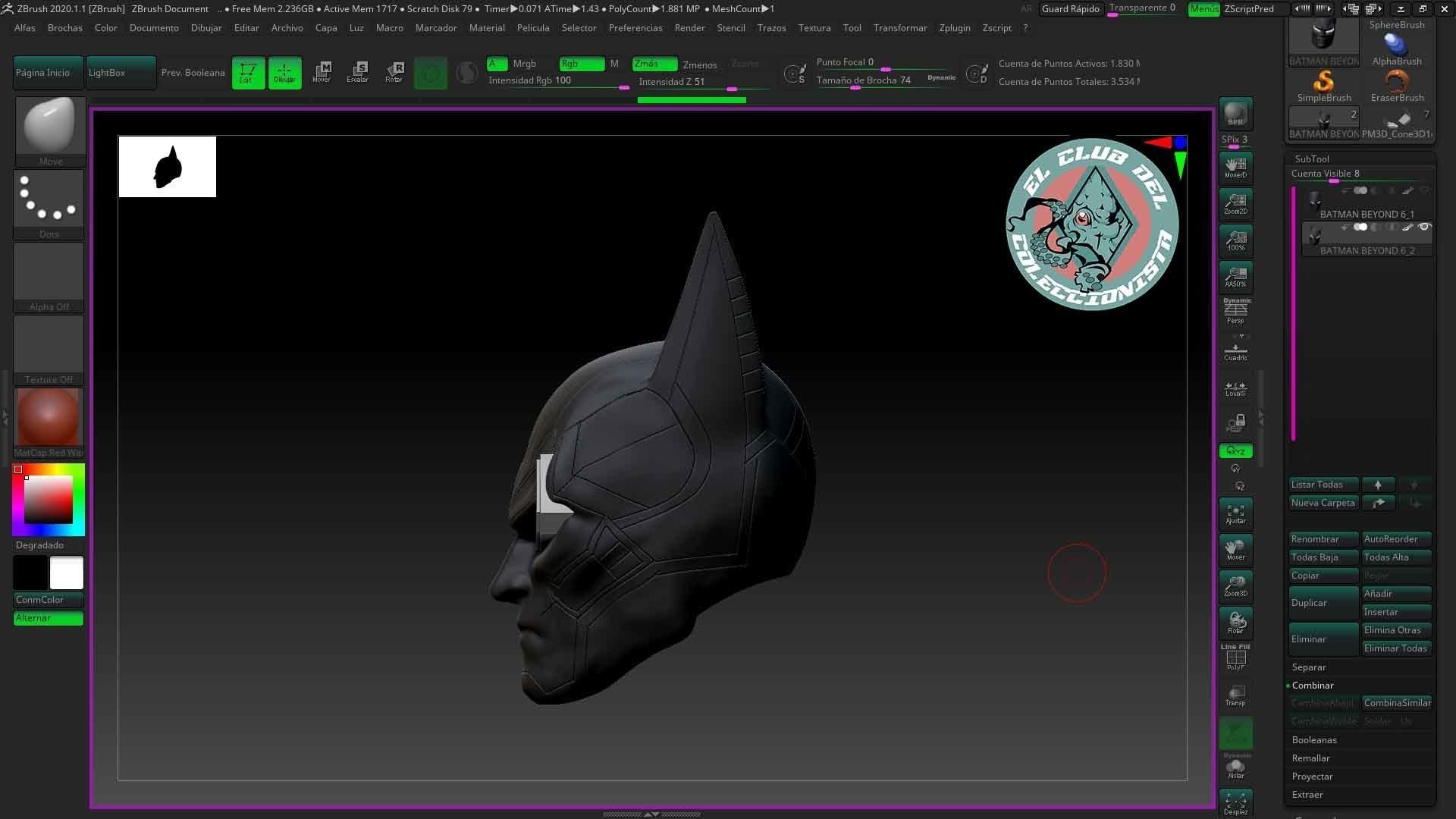 Batman Beyond 3D model 3D printable | CGTrader