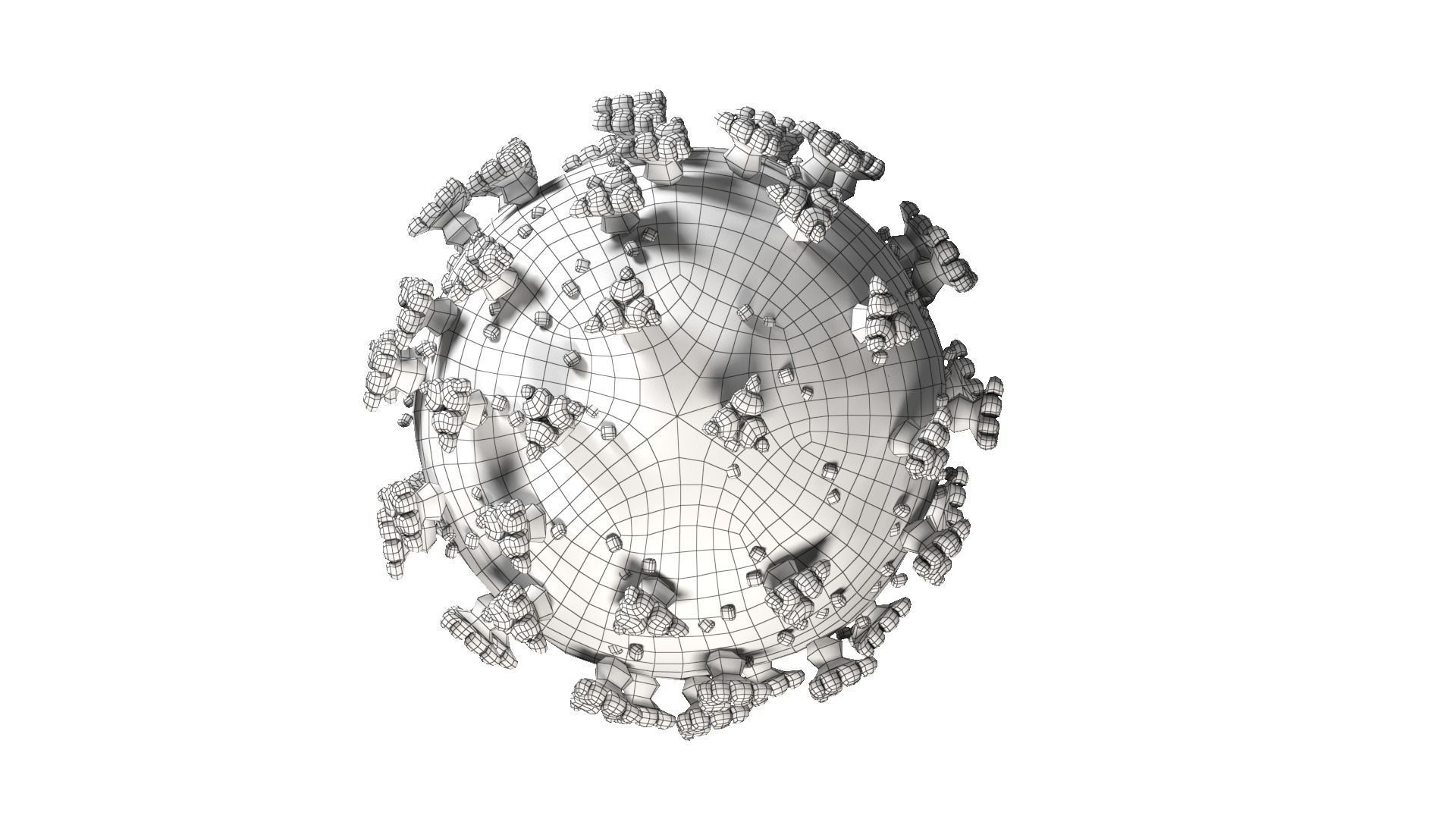 Covid19 3D Model coronavirus 3D model | CGTrader