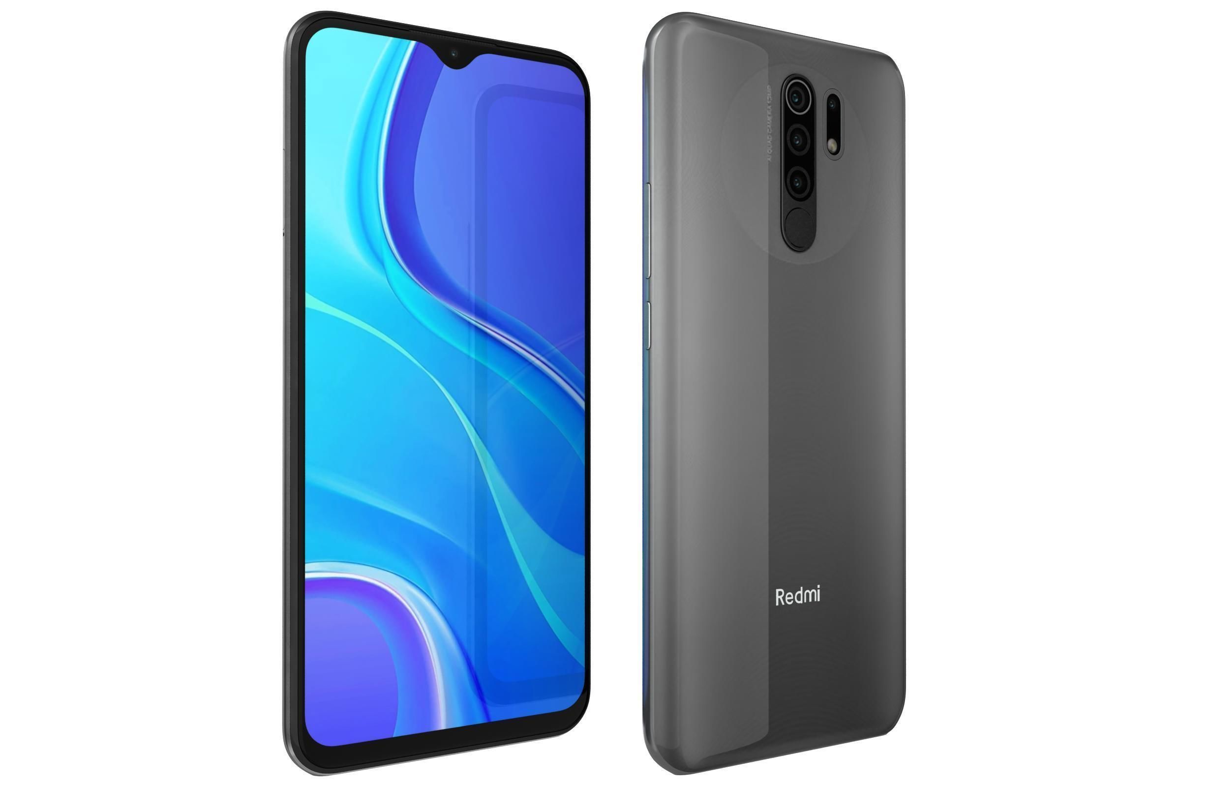 Xiaomi Redmi 9 Prime Matte Black 3D model | CGTrader